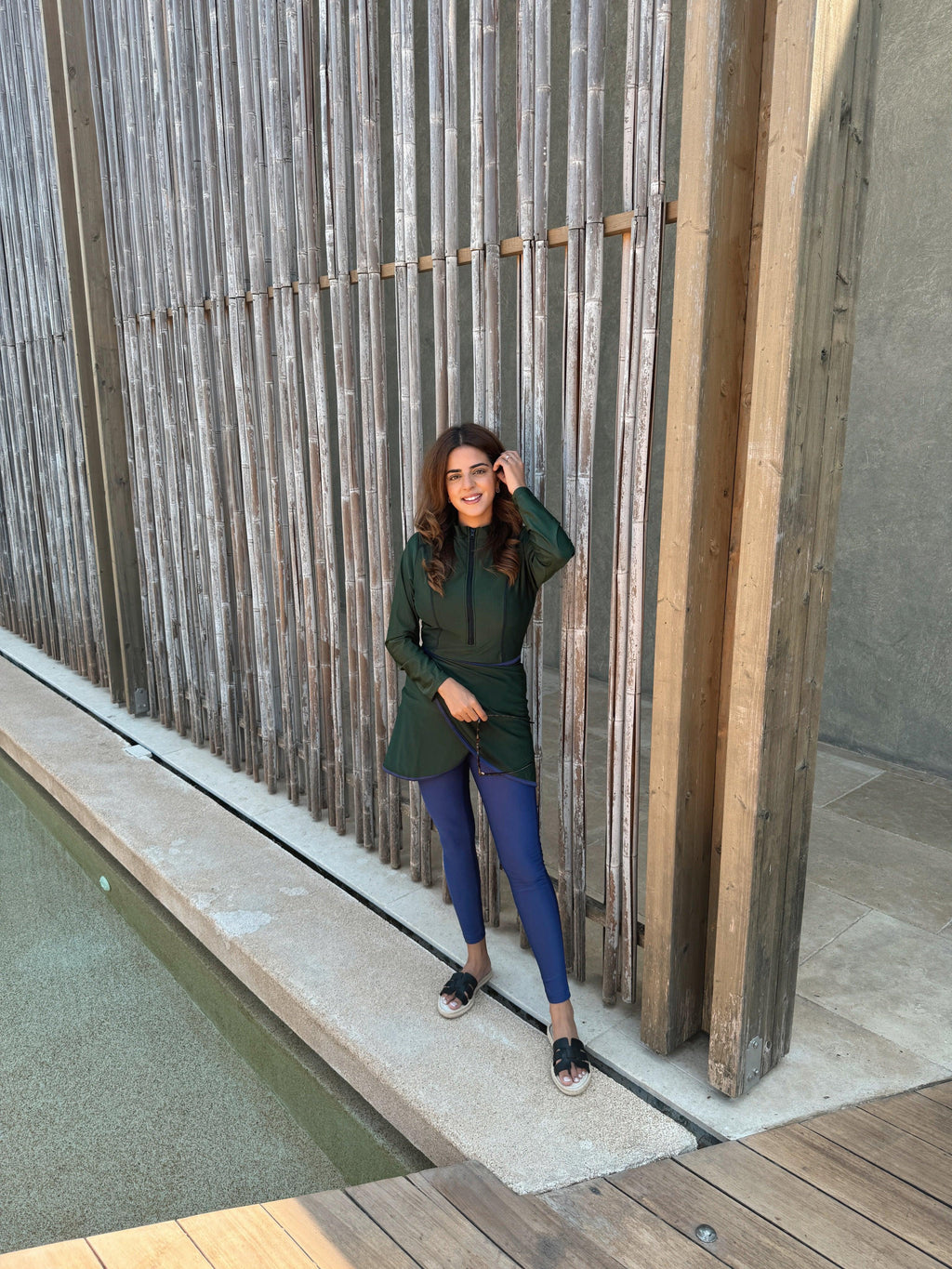 Keya swimwear in green | Fash Focused